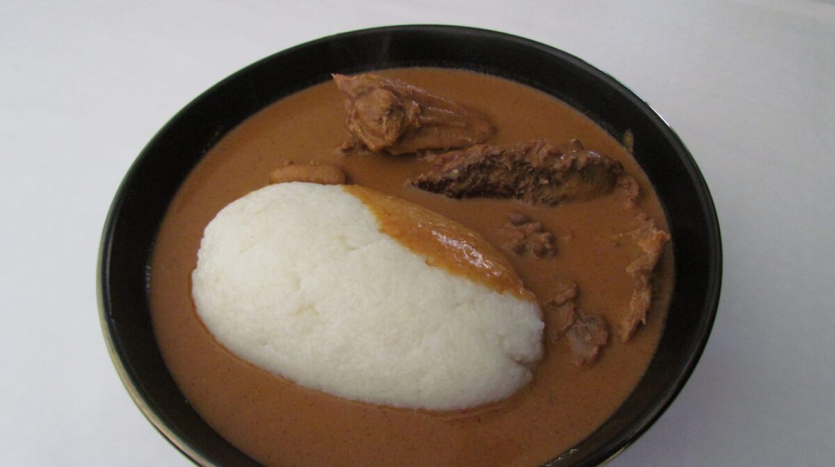 Groundnut Soup & Rice Balls: Comfort Food, The African Way - Asanka Haven